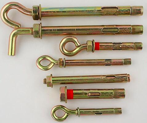 C Gancho de ojo Gancho de ojo L Gancho Hexagonal Anclajes de manga de ...